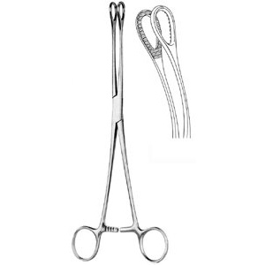 PINZA ARO RECTA Y CURVA 25 CM – EQUIMEDEC